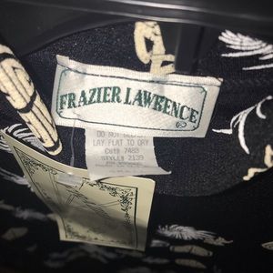 Frazier Lawrence | Tops | Brand New Black Frazier Lawrence Top Size ...